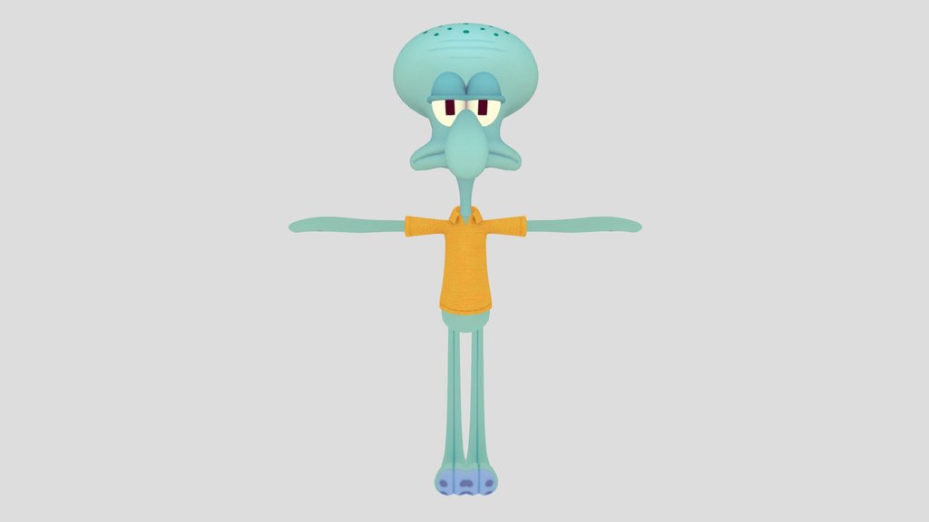 nickelodeon character - A 3D model collection by elike - Sketchfab