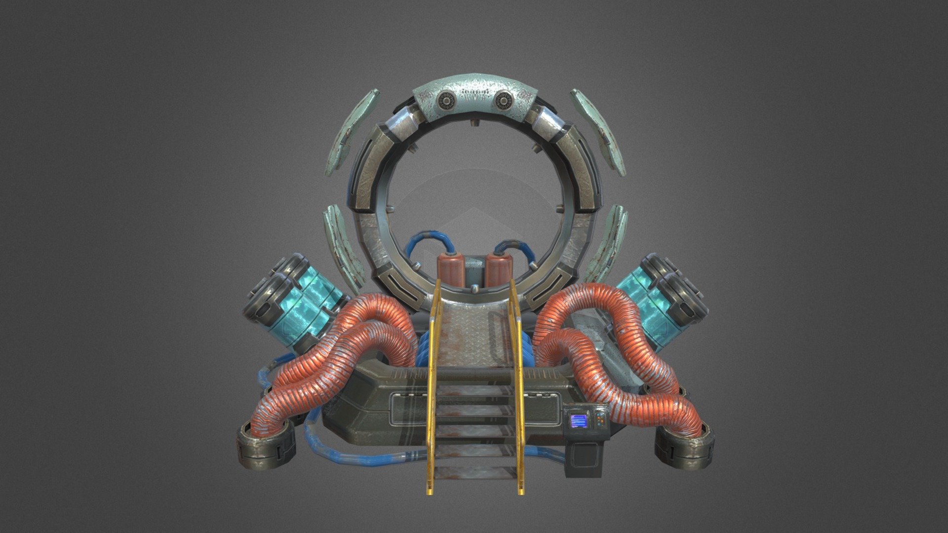 Time Portal - Download Free 3D model by DanixsDesigner ...