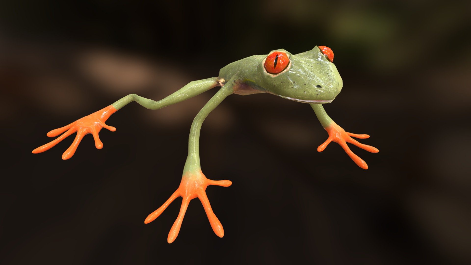 Frog - 3D model by Abigail Jones (@tigger9514) [0a34b67] - Sketchfab