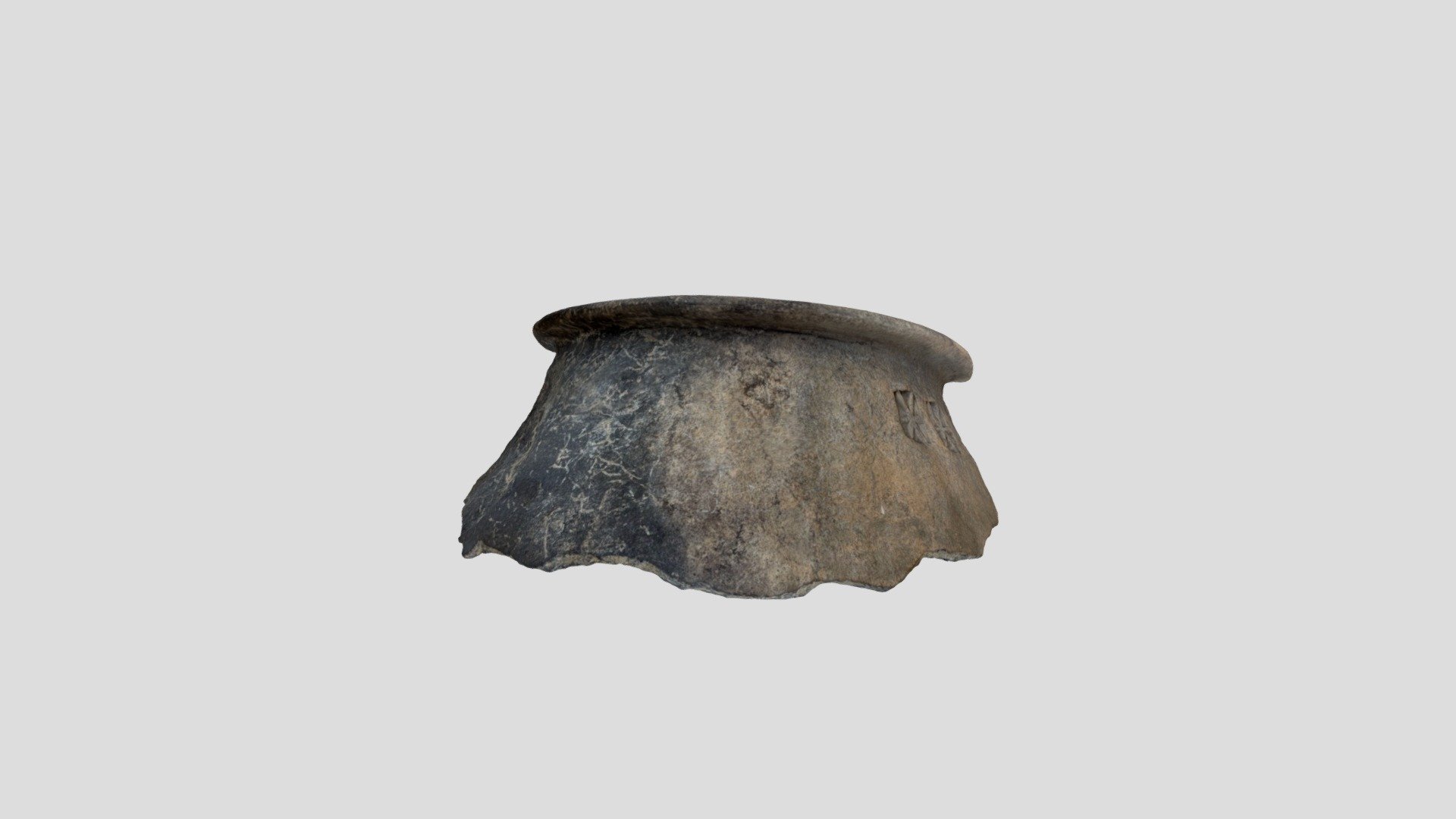 Merovingisch aardewerk / Merovingian pottery - Download Free 3D model ...