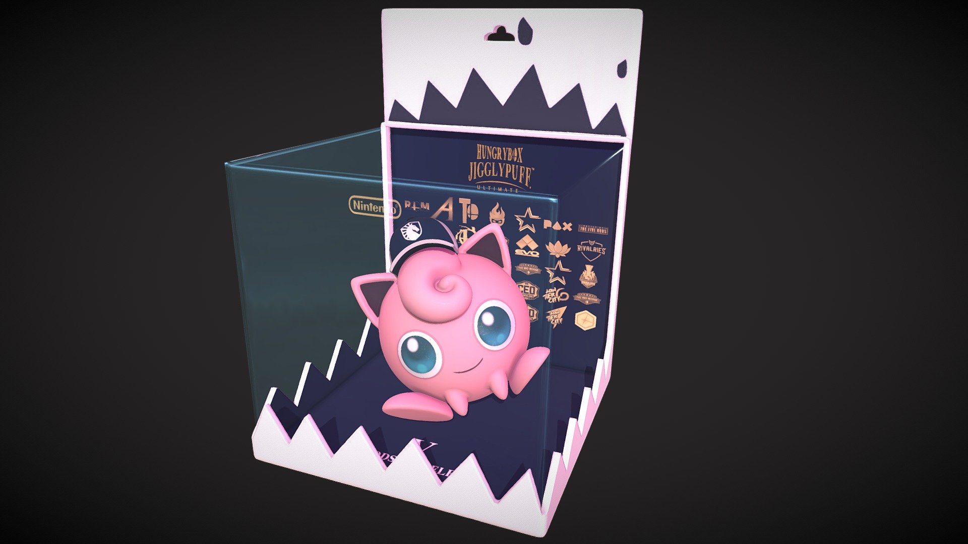 Hbox Jigglypuff - Download Free 3D model by lucasfcbm [0a355af] - Sketchfab