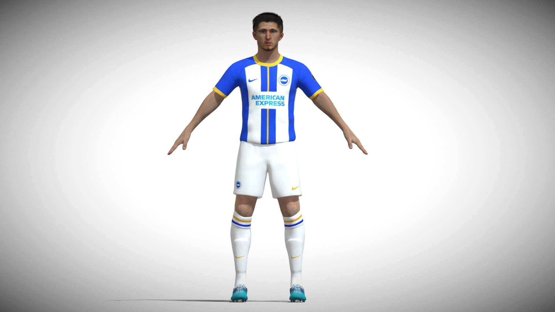 Modric - 3D model by 3D Footballer (@hieu86coin1) [0a38580] - Sketchfab