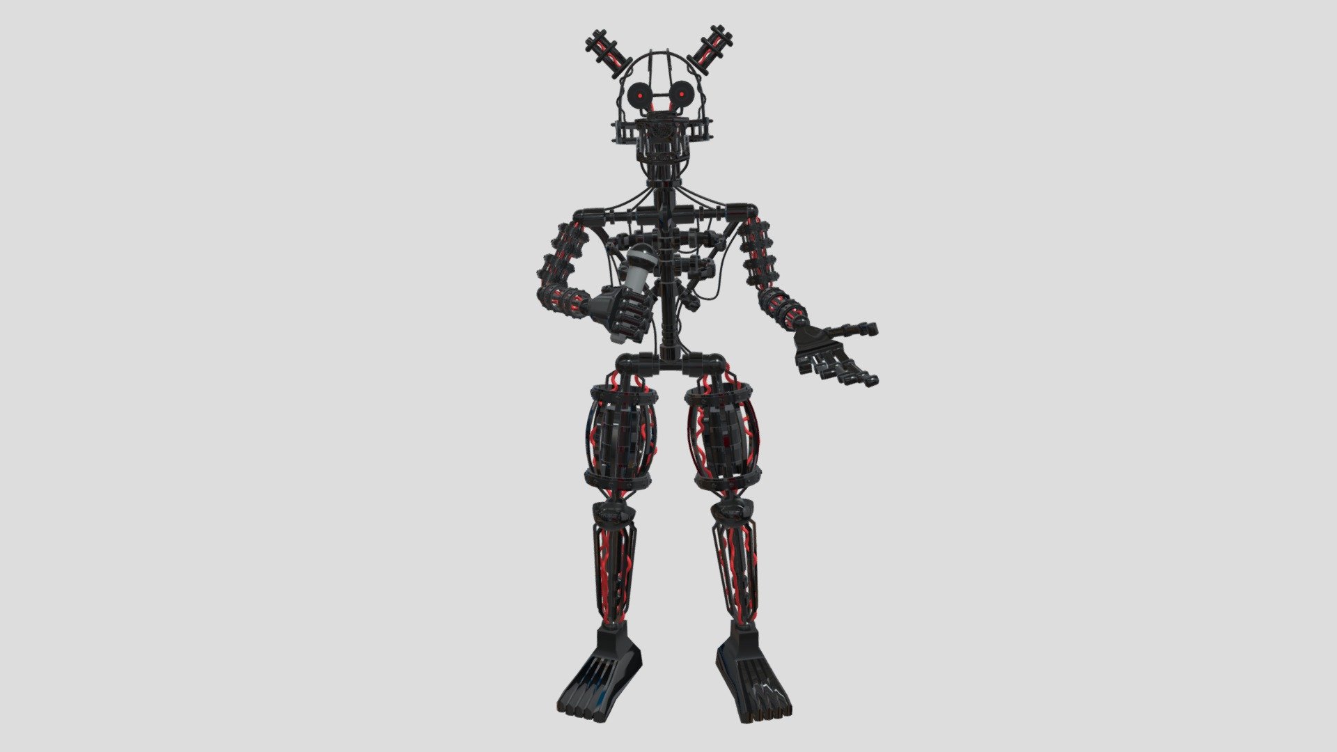 Five Nights at Fredbear's 3 endo Freddy - Download Free 3D model by ...