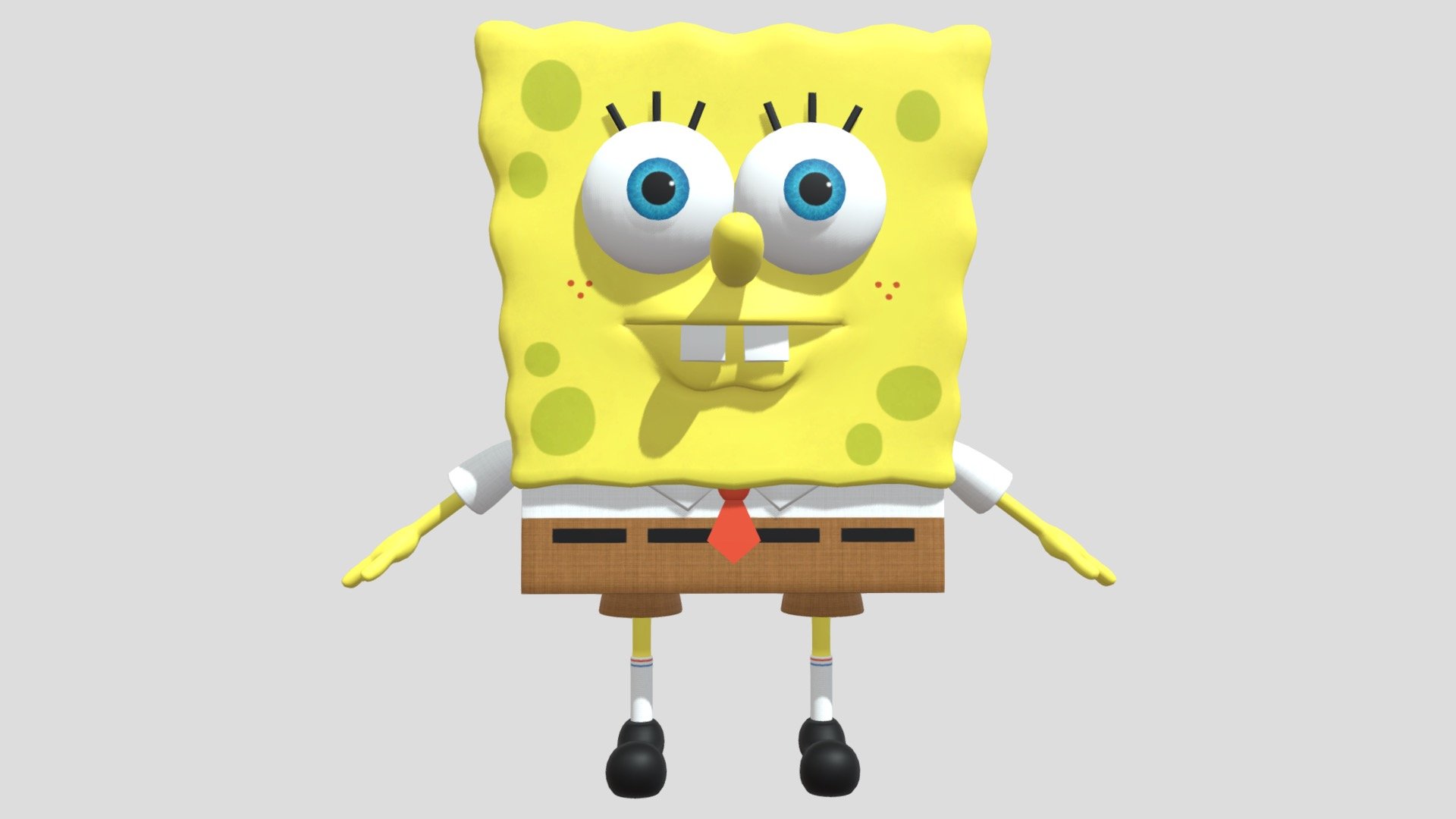 battle for bikini bottom spongebob rigged 3d - Download Free 3D model ...