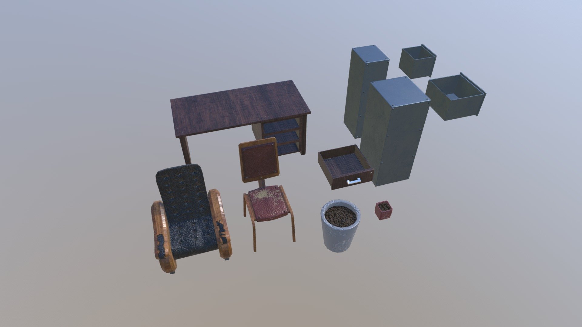 PI Office Props 3 - 3D model by Nikola Jankovic (@nix-design) [0a3c05e ...