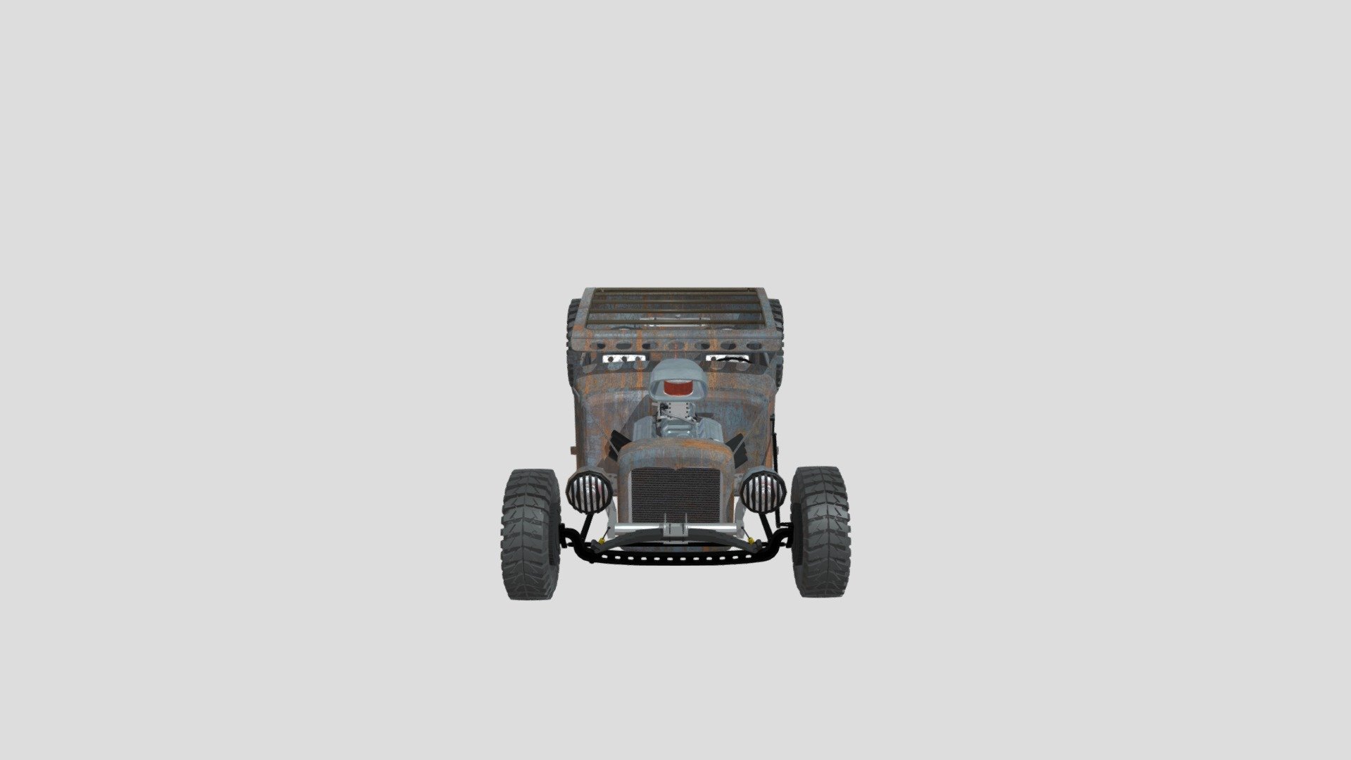 Rat rod - 3D model by THR33CO (@bagged20s) [0a3e427] - Sketchfab