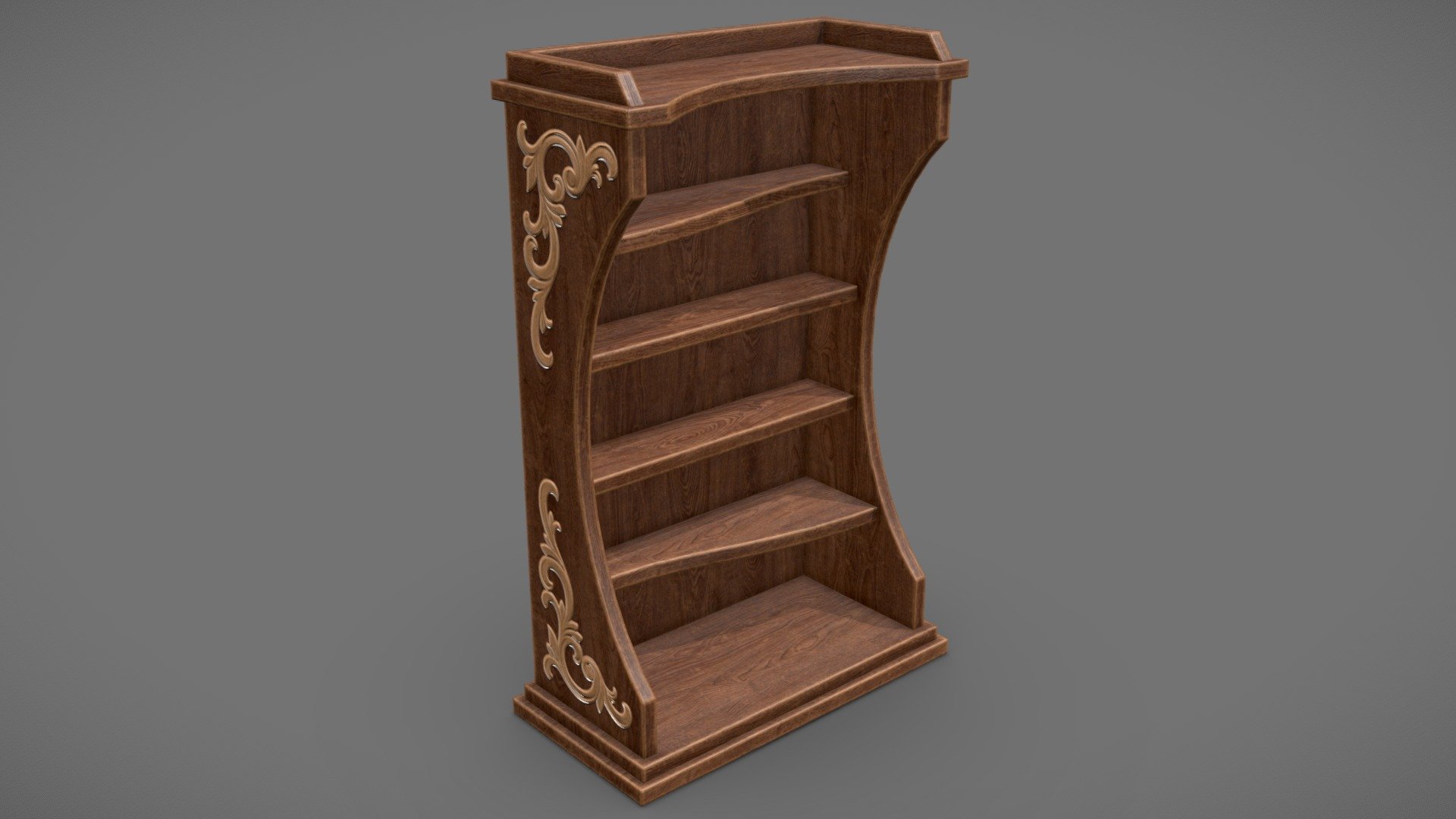 Book Shelves - Buy Royalty Free 3D model by Ari_art (@irinaart ...