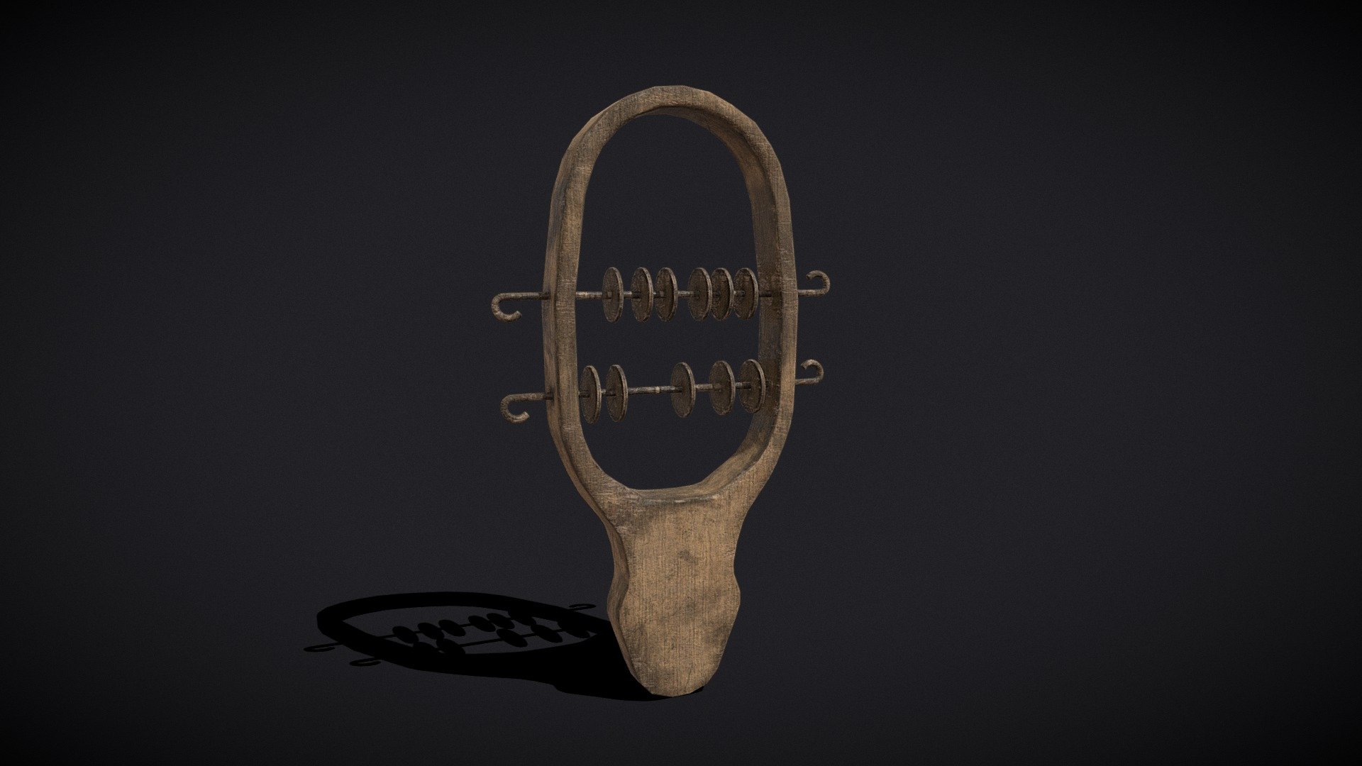 Small Wooden Baby Rattle - Buy Royalty Free 3D model by ...