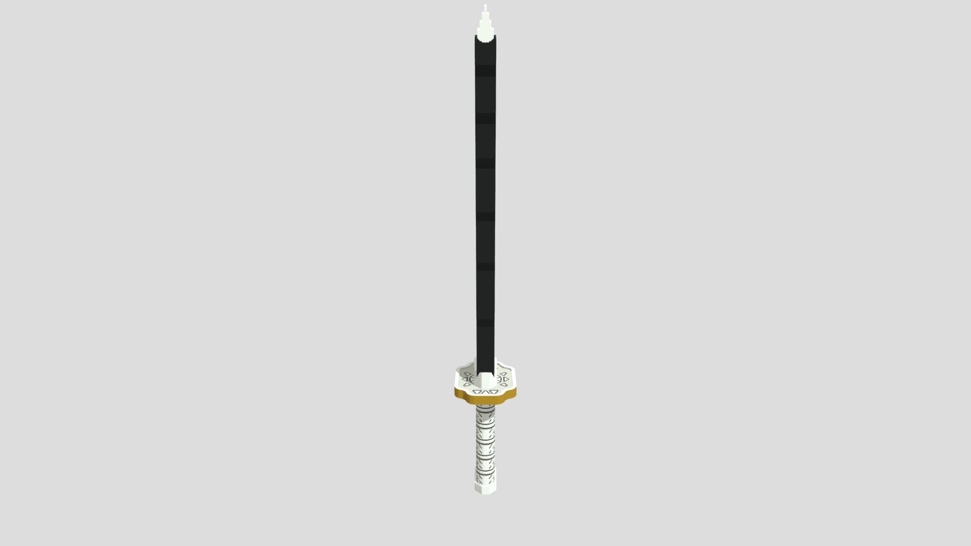 Zenitsu katana from Demon slayer for Minecraft - 3D model by Dushes ...