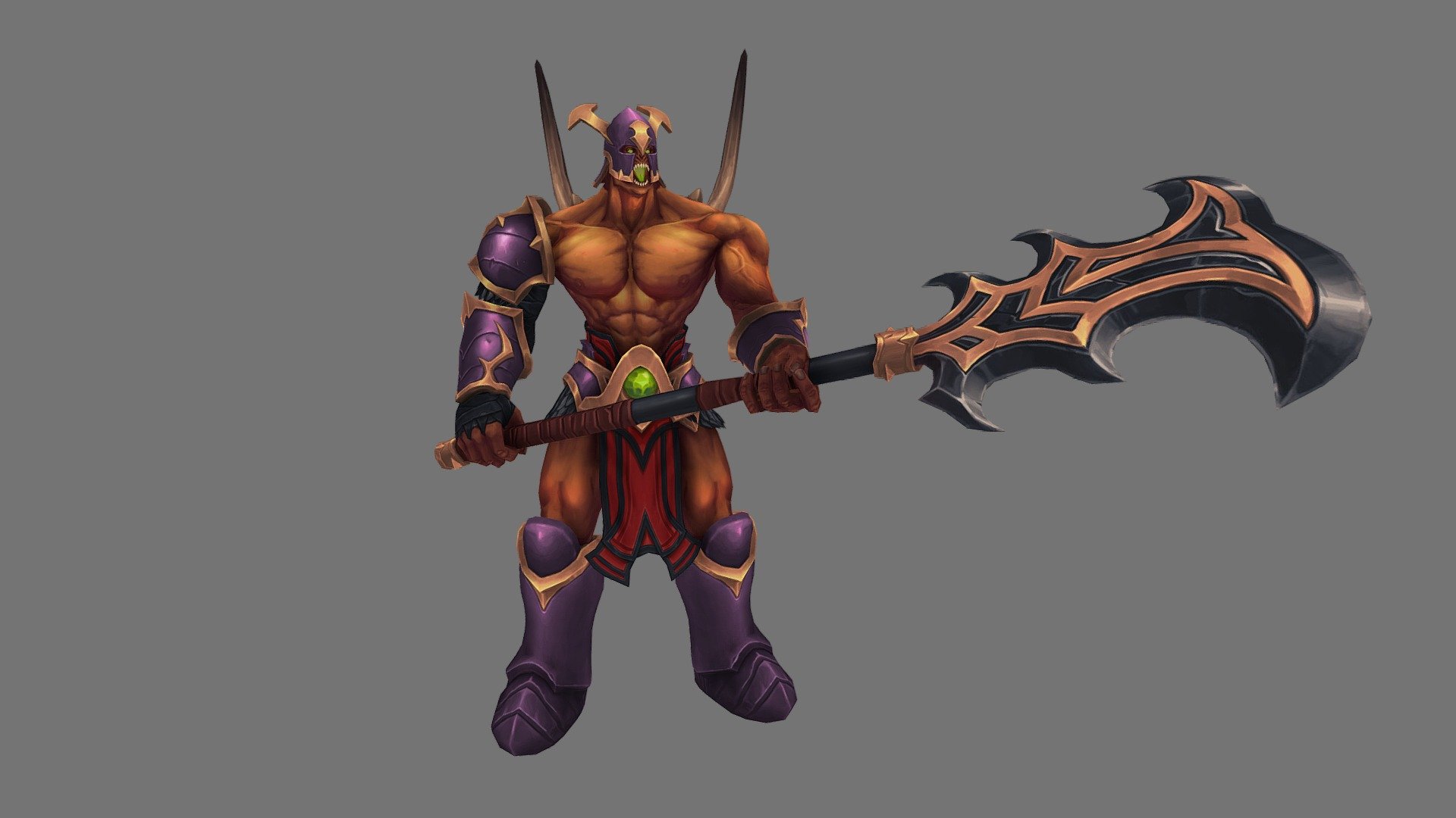 Felguard (Warcraft 3 Fanart) - 3D model by Hwa Min Jung (@kidneyshake ...