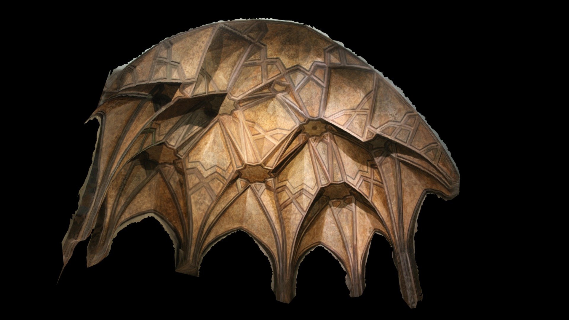Vaulted archway, Philadelphia Museum of Art - 3D model by Di Luo 罗迪 ...