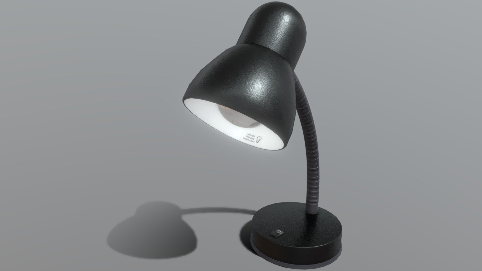Simple table lamp - Download Free 3D model by MrFreeman ...
