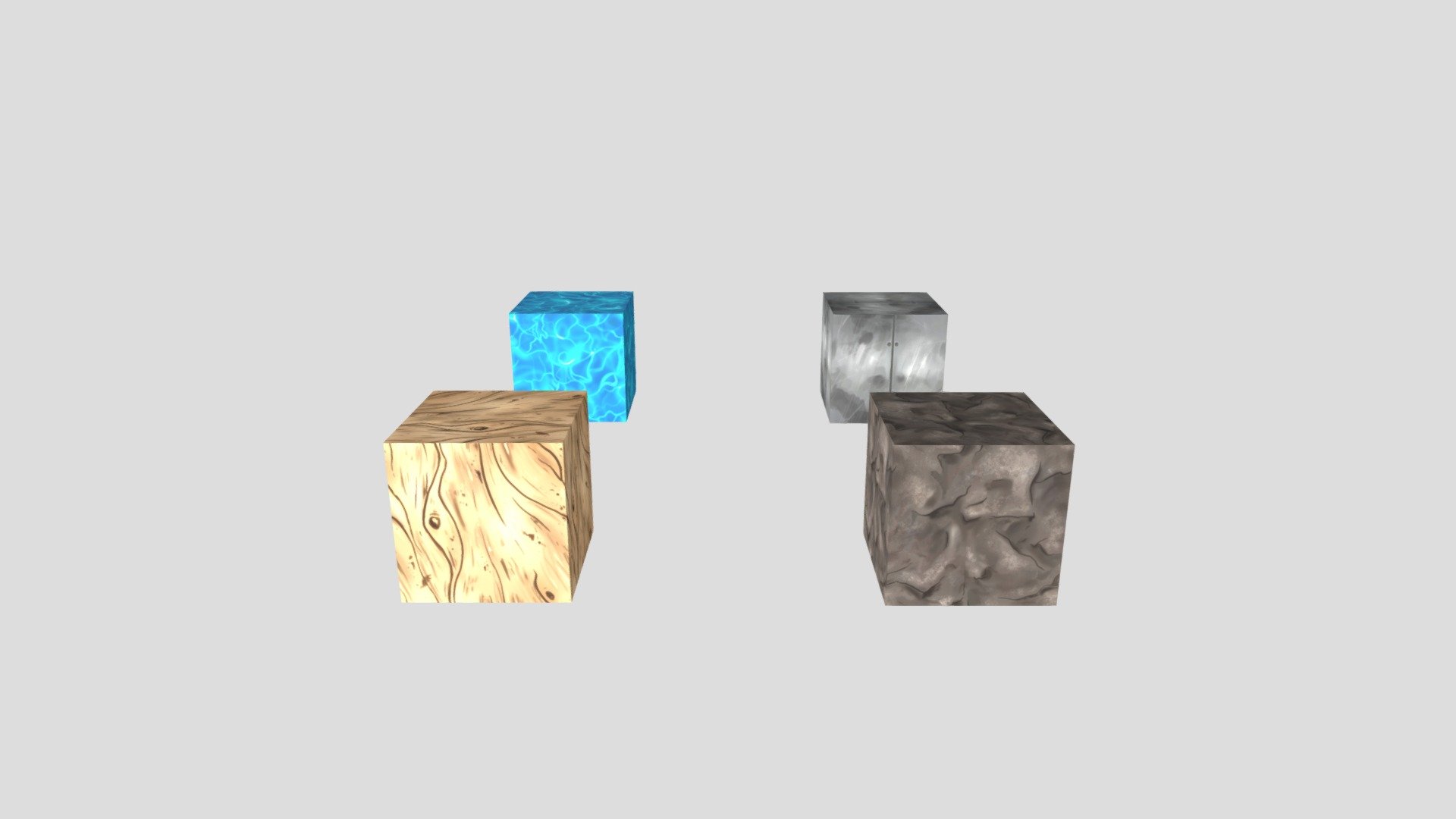 Cubes - 3D model by luna_gajewczyk [0a48e45] - Sketchfab