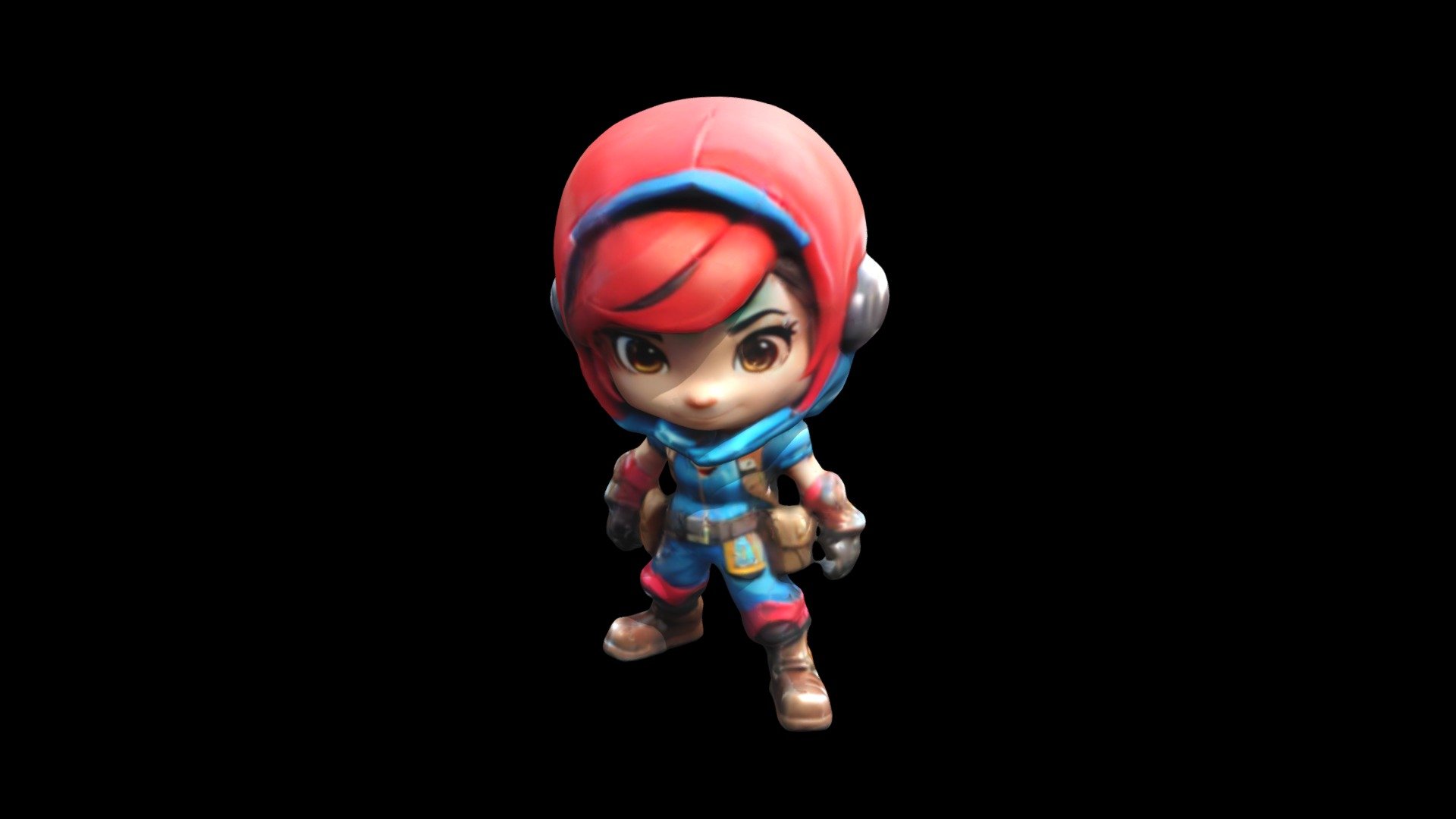 "Anime character poster for Splatoon Heroine sho - Download Free 3D ...
