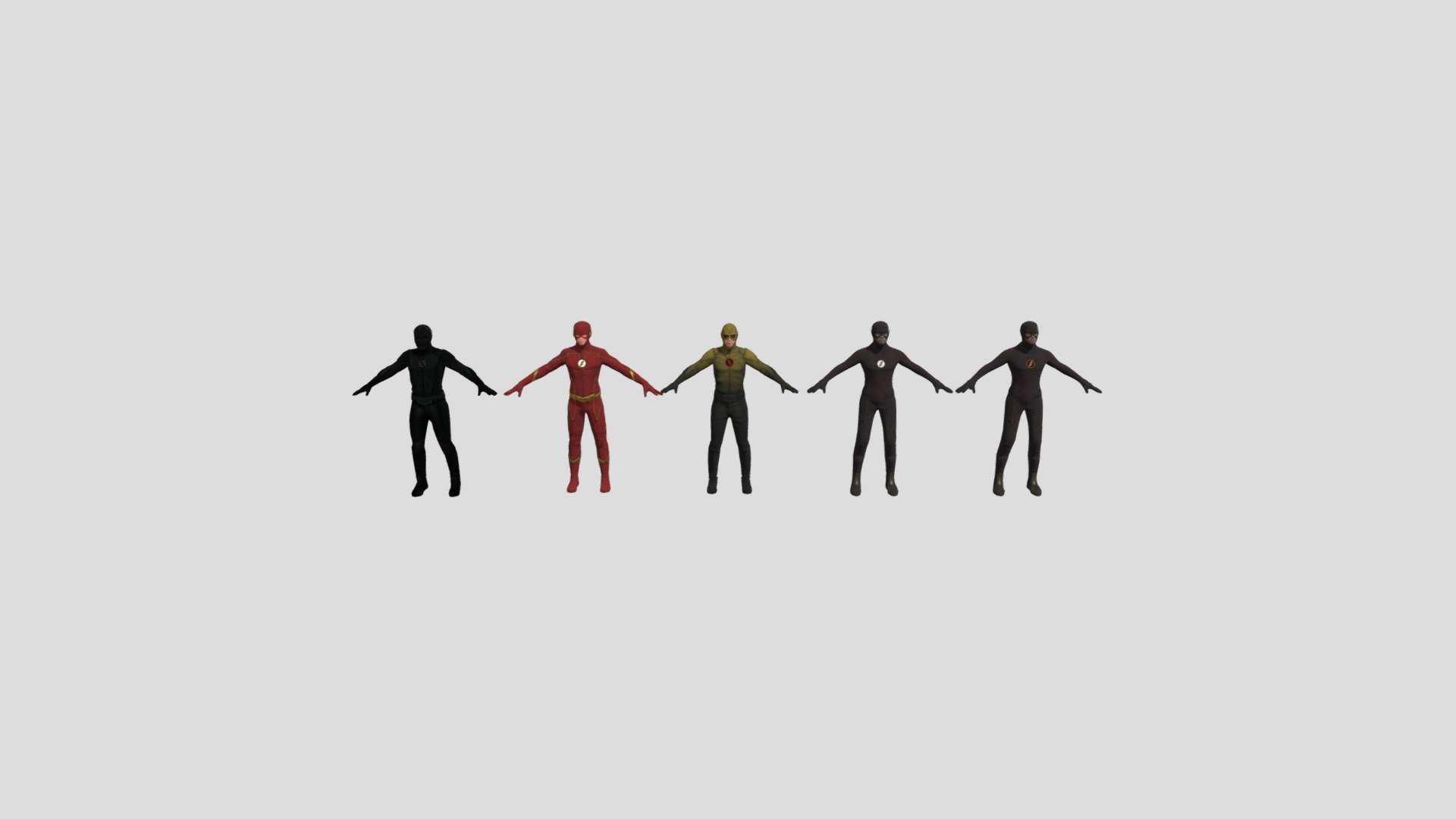 All CW Skins - Download Free 3D model by LewisT3539 [0a4c5f5] - Sketchfab