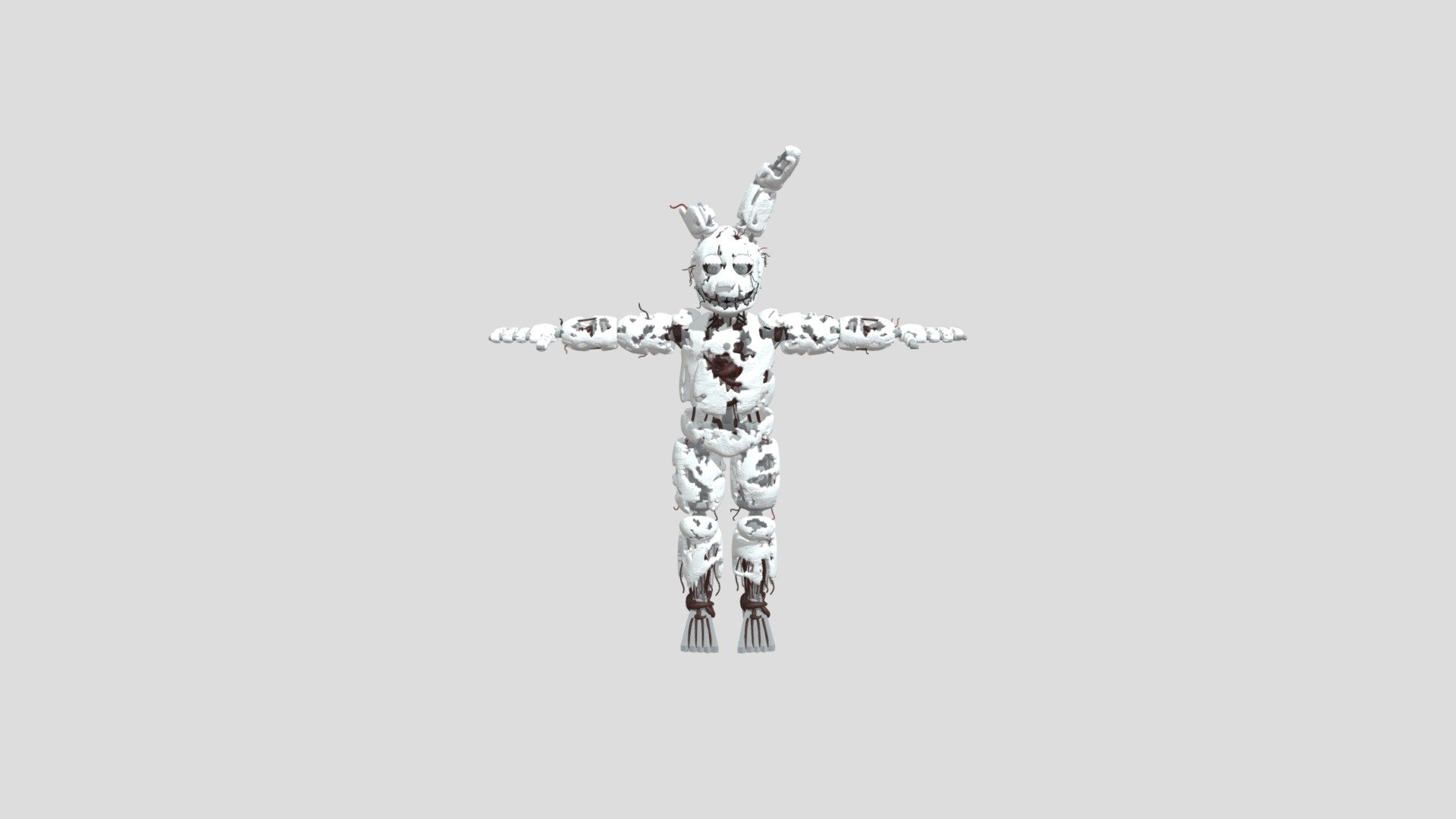 Springtrap V8 retuxture by me - Download Free 3D model by Lacey ...