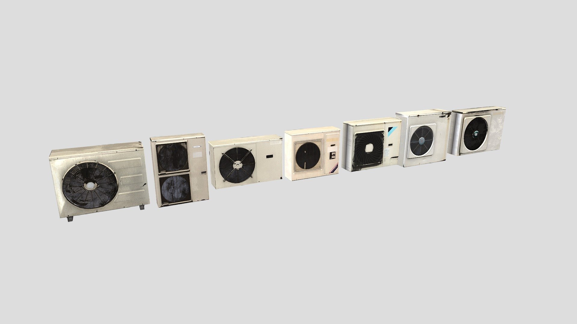 AC UNITS DRAFT - PACK - Download Free 3D model by Roman Trace ...