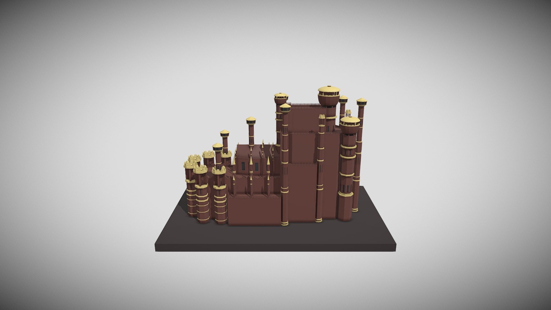The Red Keep (King's Landing) - Download Free 3D model by niallplatt ...