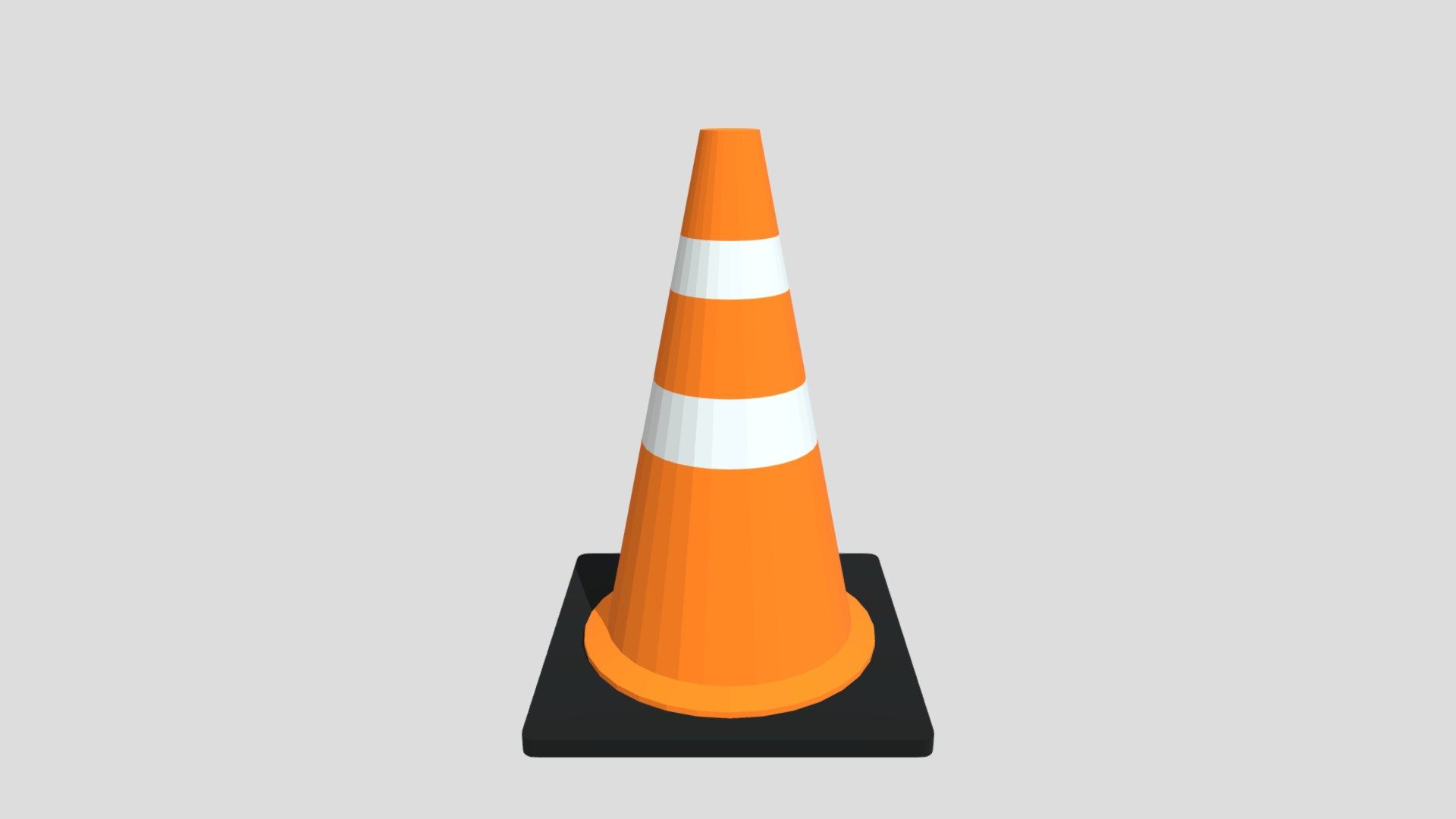 Traffic cone - 3D model by Chinazom Nwoji (@chinazom) [0a4e6ca] - Sketchfab