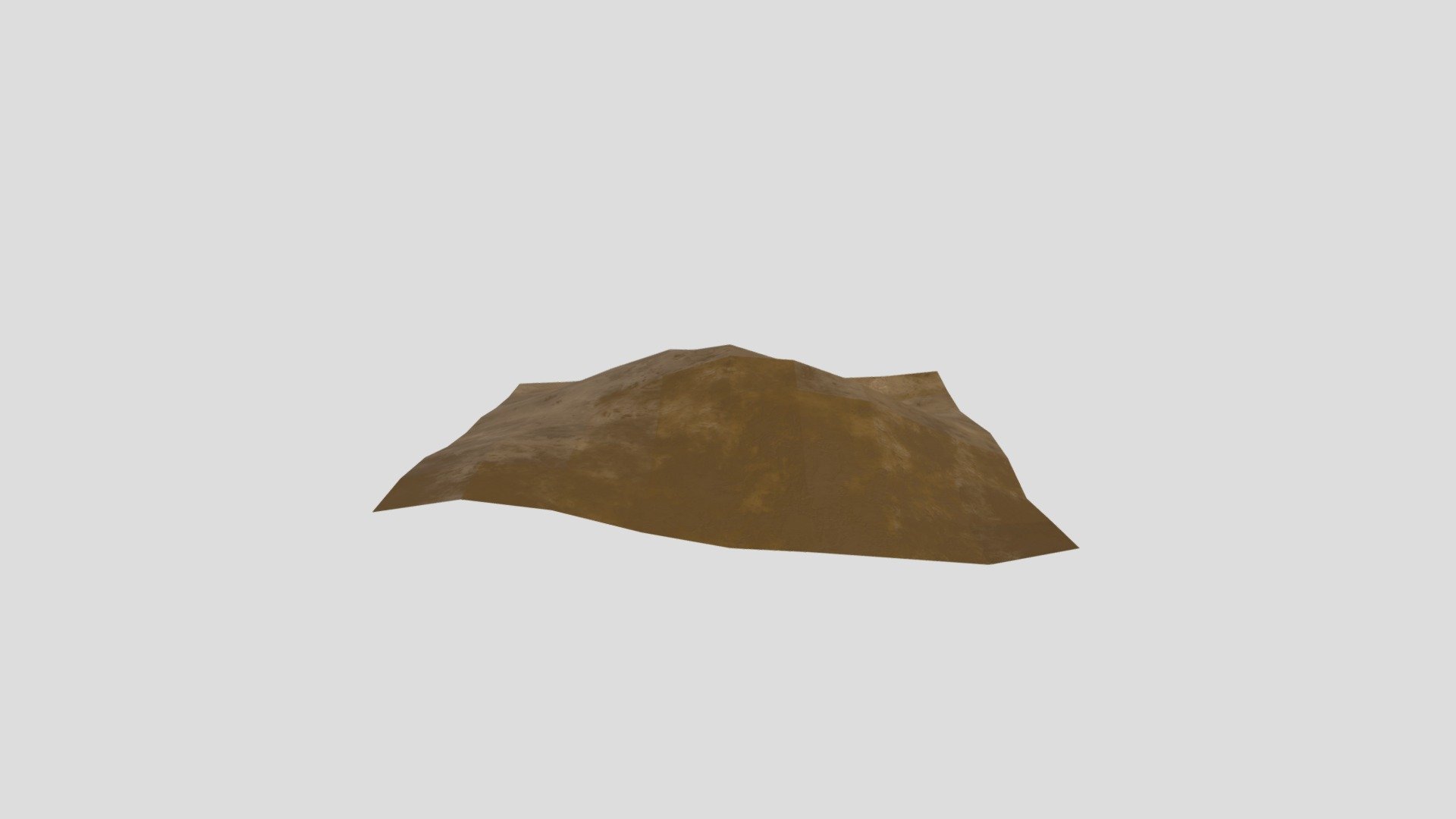 Dirt Mound - 3D model by Keidori [0a4ed0d] - Sketchfab