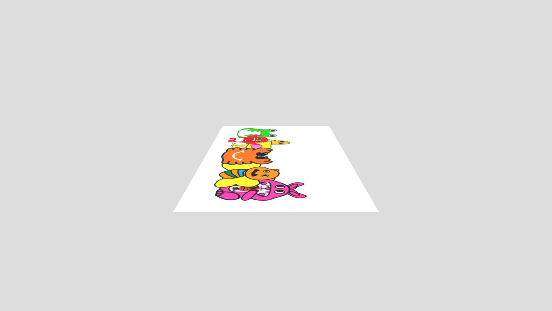 MOP 1 Family Mural Depiction Official - Download Free 3D model by ...
