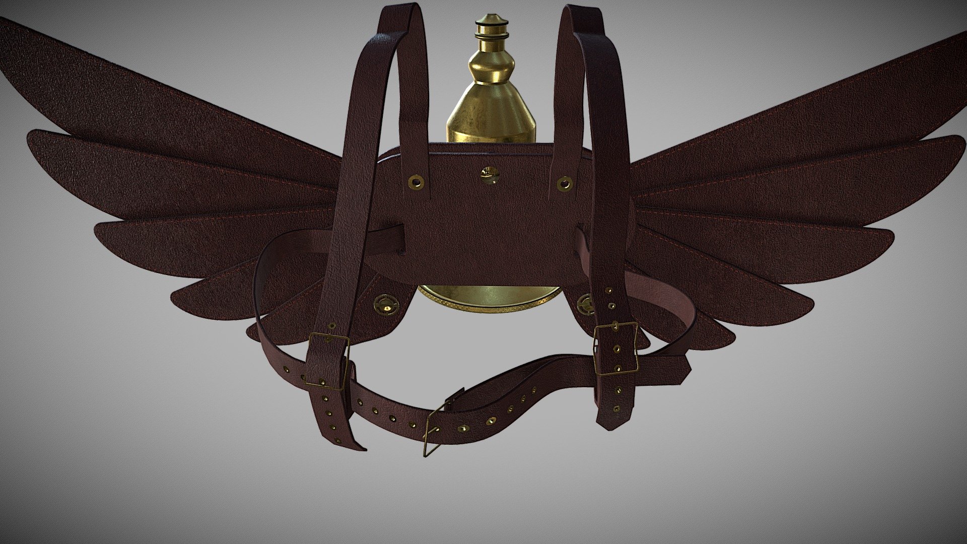 Steampunk Wings - Download Free 3D model by OlegCoder [0a4fda1] - Sketchfab