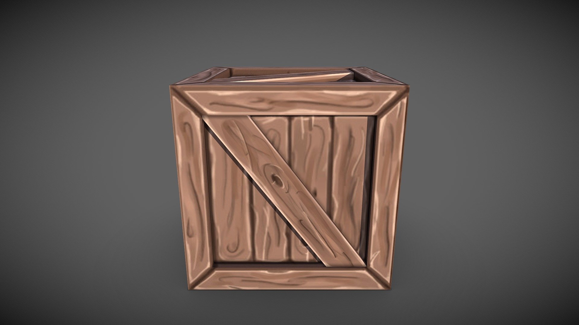 Crate - 3D model by BrendanStakenburg [0a50386] - Sketchfab