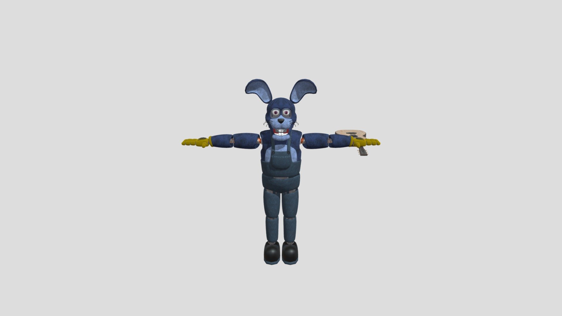 Stylized_ Bonnie_V2_VRC (1) - Download Free 3D model by iangames327 ...