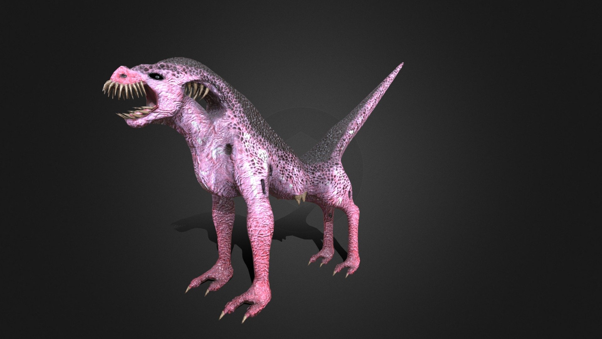 alien t-rex hound - 3D model by e-restrepo1114 (@EmanuelRestrepoVelez ...