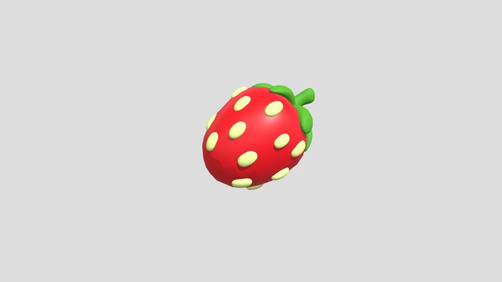 Strawberries 3D models - Sketchfab