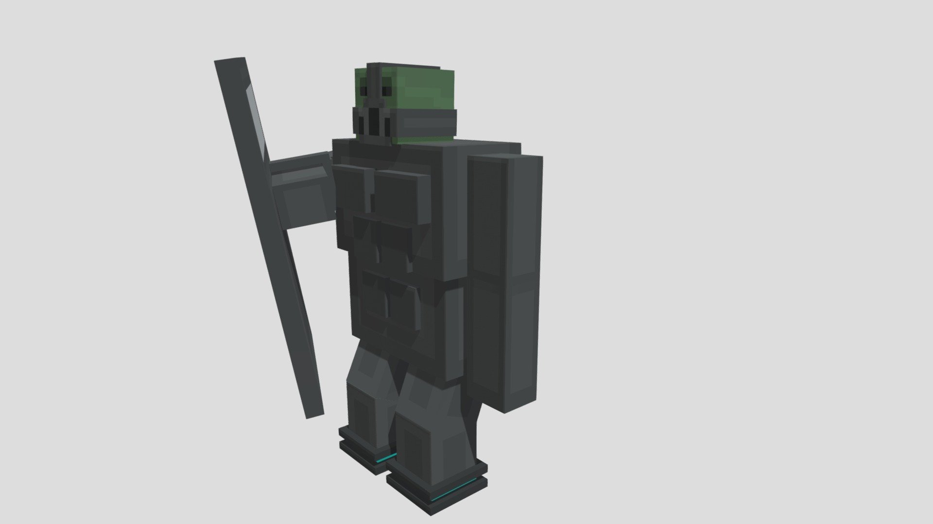 Heavy zombie - 3D model by ITC_yt (@itsthickkchikin_yt) [0a53adf ...