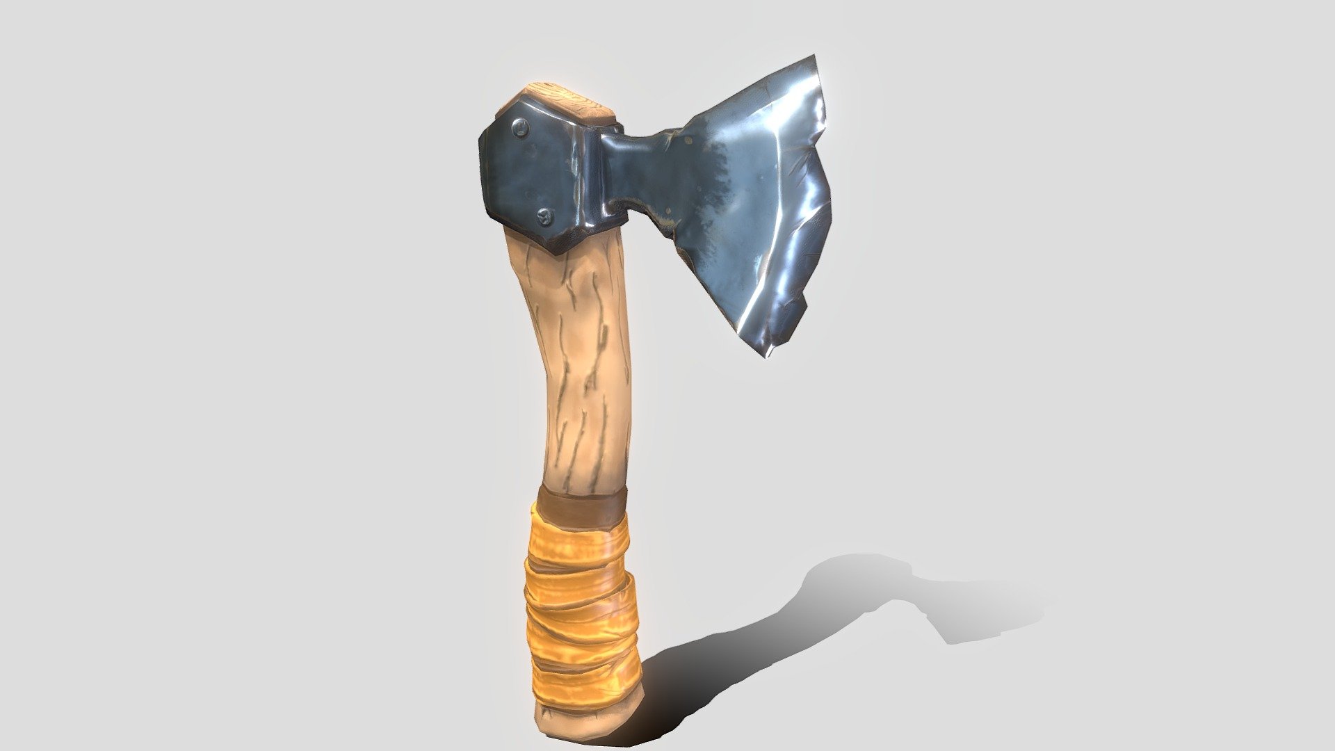Stylized Gameready Axe - Download Free 3D model by Mariano Sturm ...