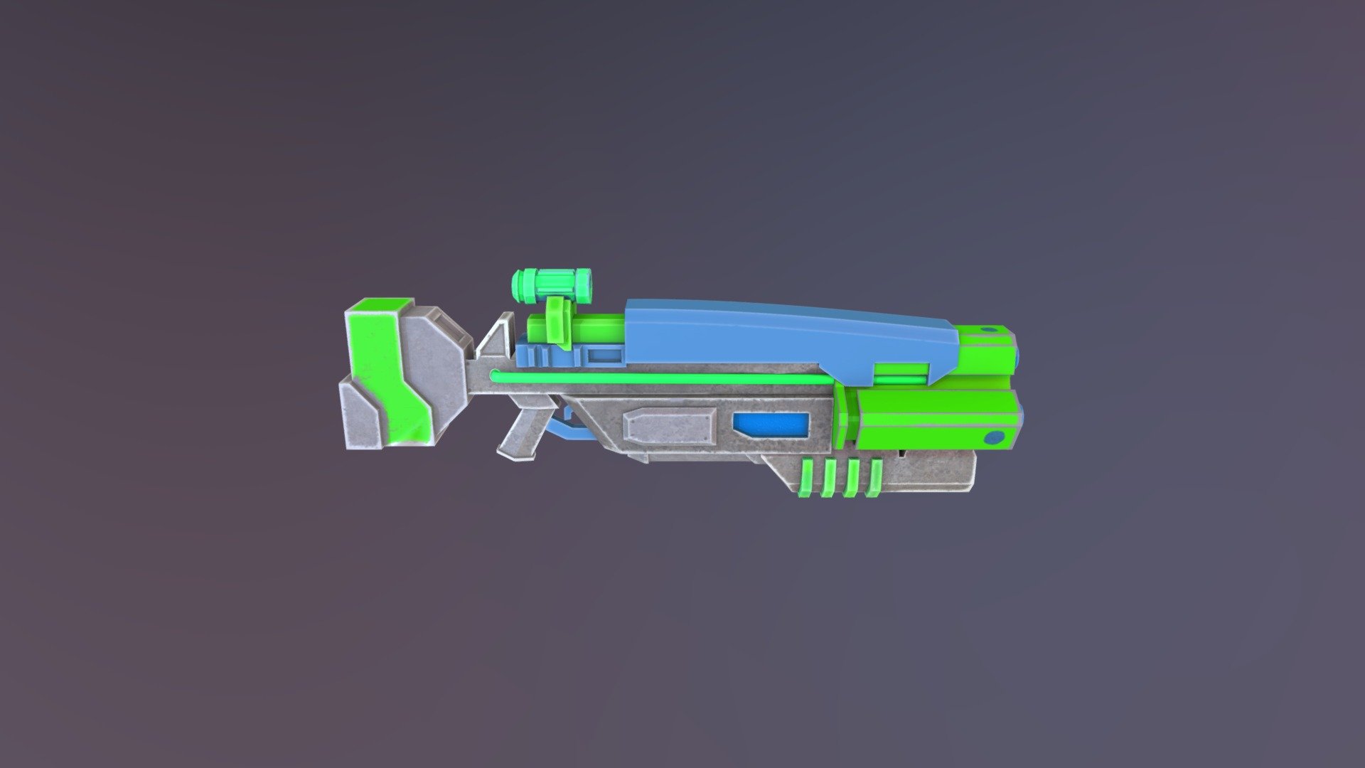 Gun - 3D model by Lau (@Saturn123) [0a575ee] - Sketchfab