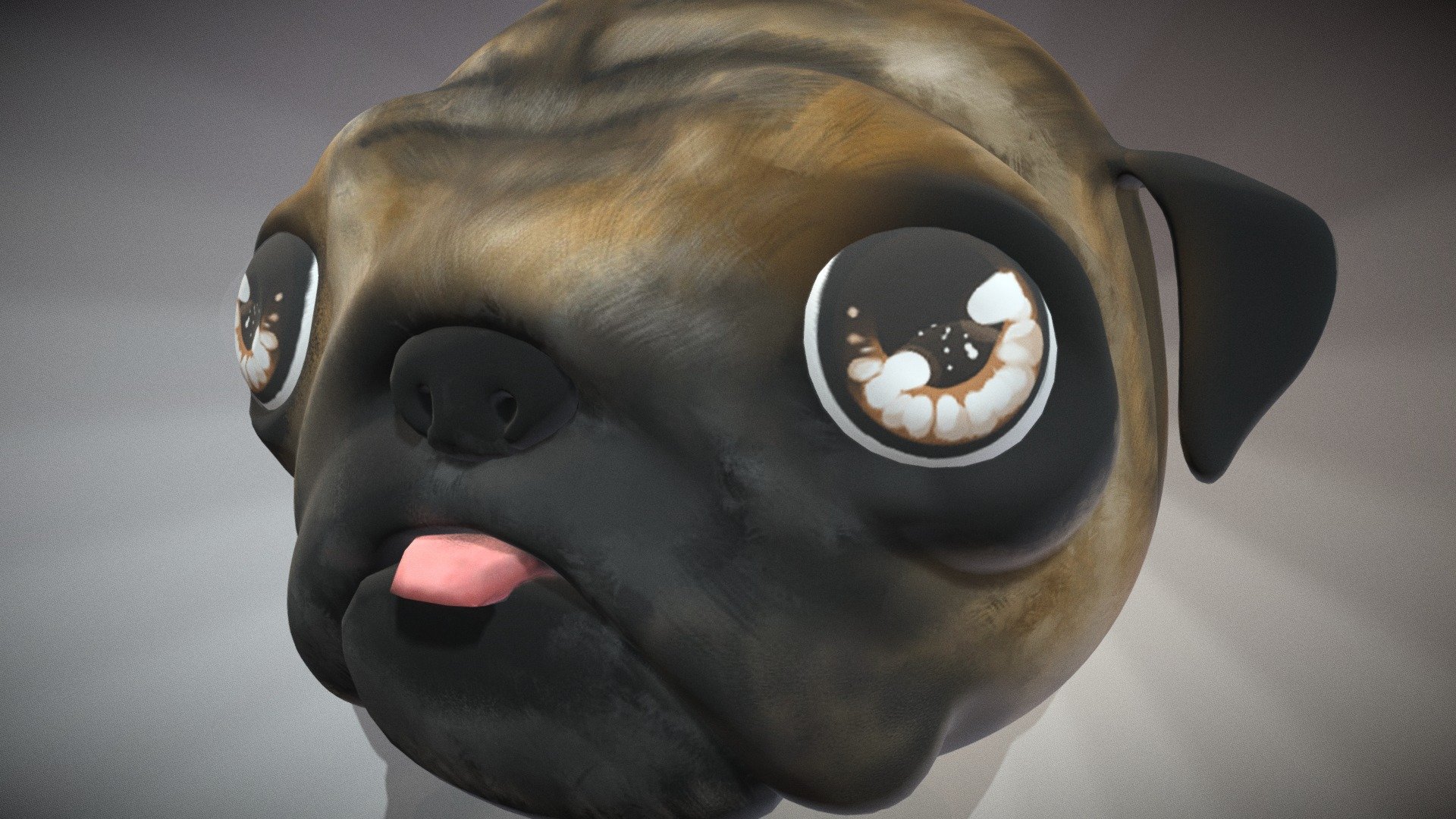 PUG - Download Free 3D model by Carlos.Maciel [0a57e17] - Sketchfab