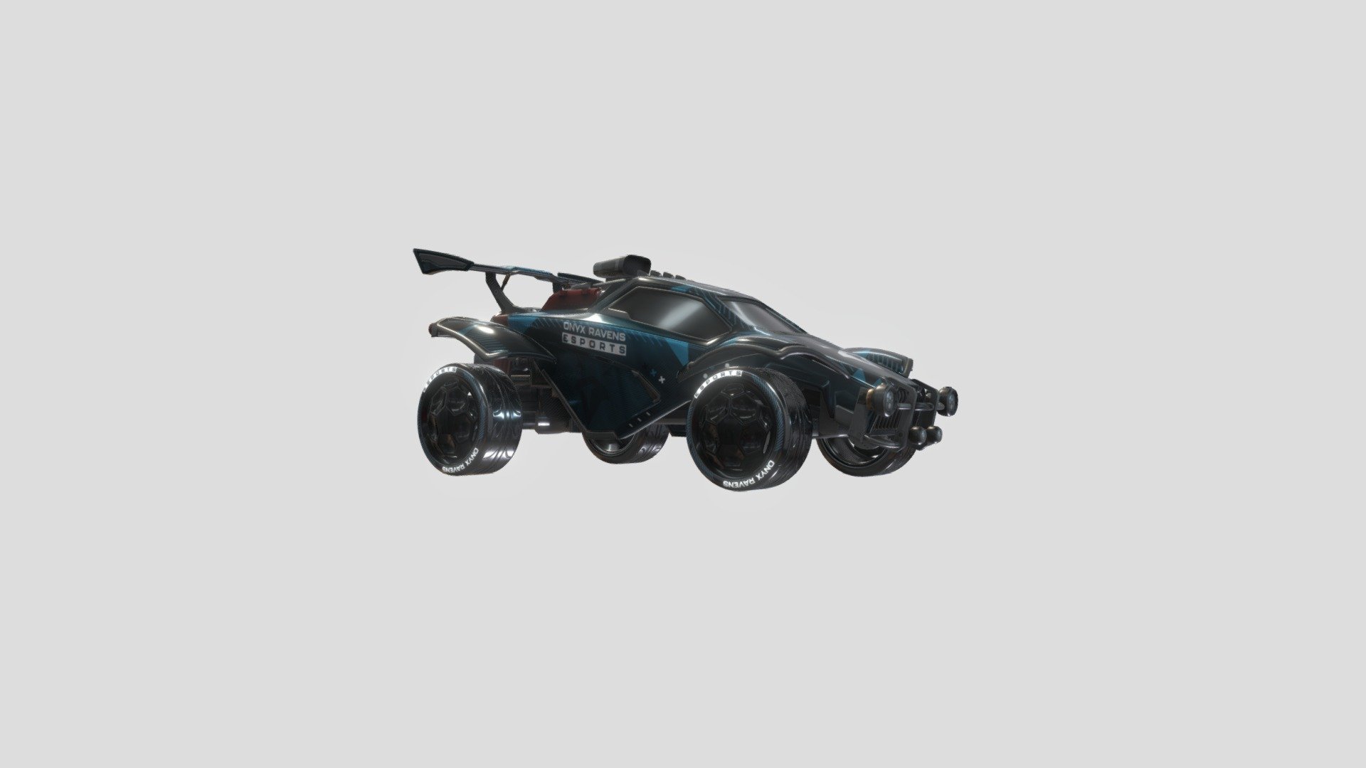 ONYX RAVEN | Octane decal | Rocket league - 3D model by Younes A ...
