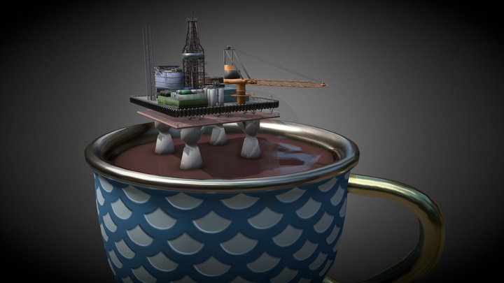 Oil-rig 3D models - Sketchfab