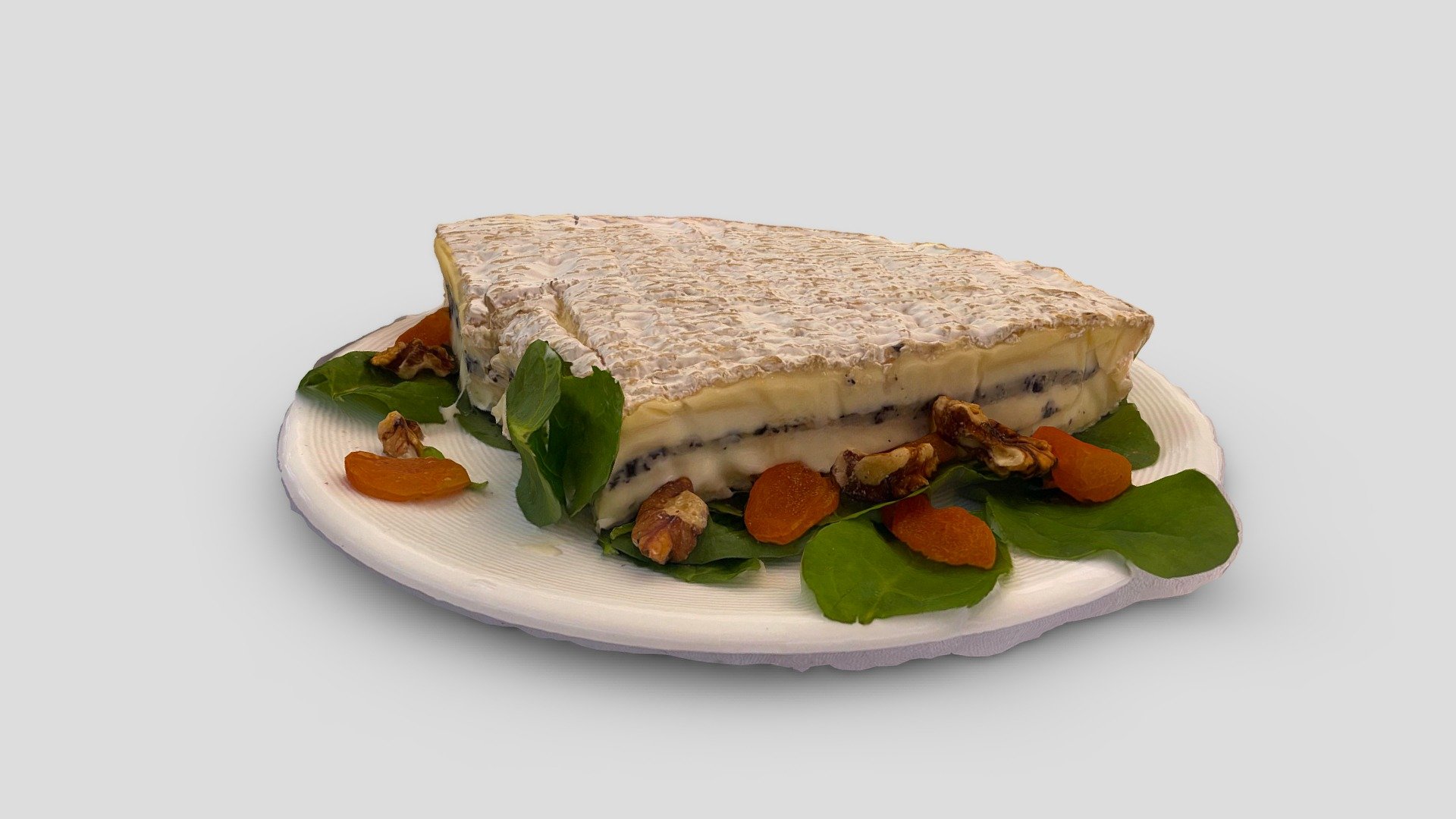 Brie a la Truffe by Edmond de Rothschild - 3D model by alban [0a5c0a8 ...