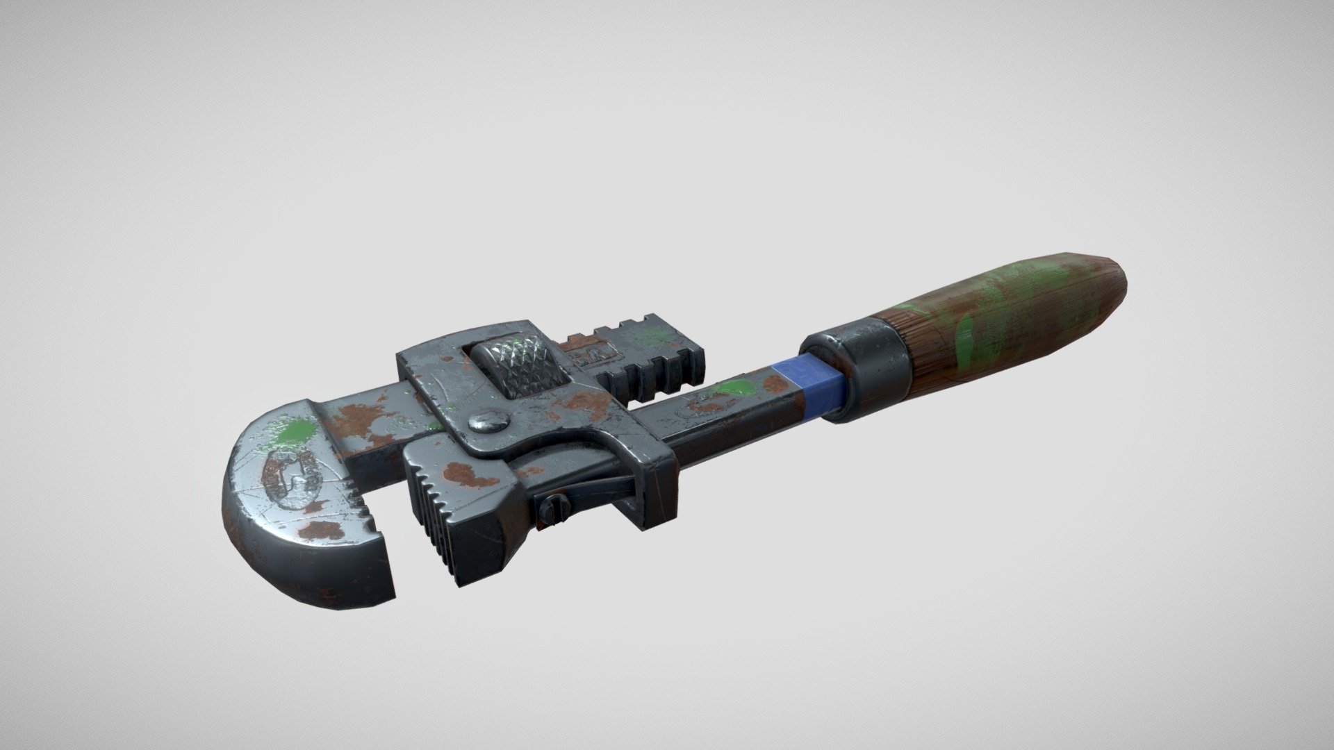 Week 19 - Wrench Texture V2 - Download Free 3D model by KoteTheCat ...