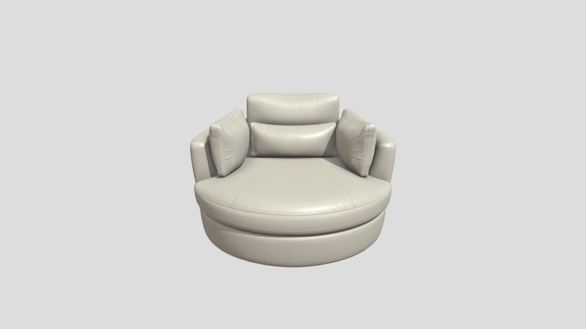 Relaxing swivel chair - 3D model by Hexa (@hexa_partner) [0a5e22e ...