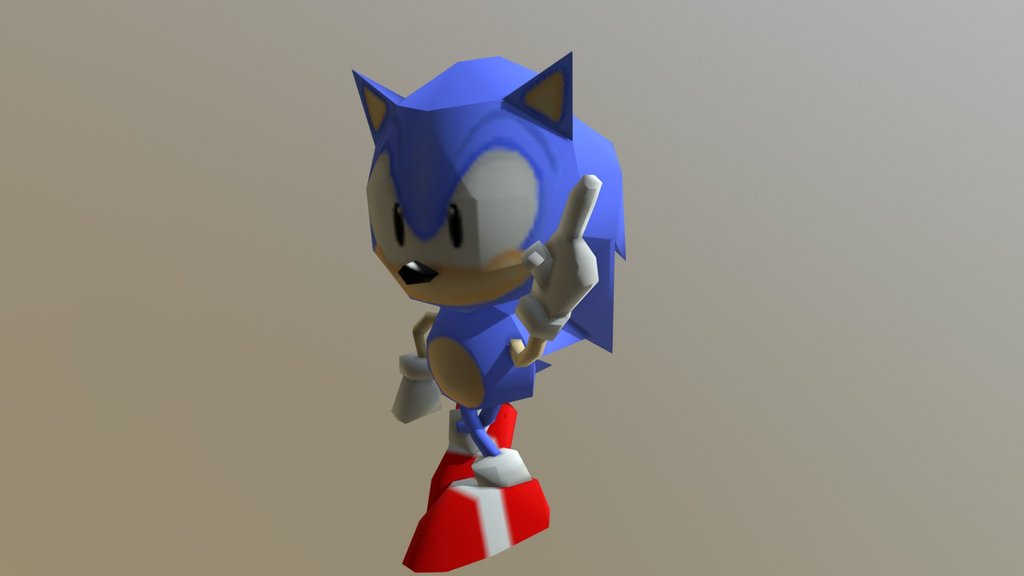 sonic - A 3D model collection by musterduck - Sketchfab