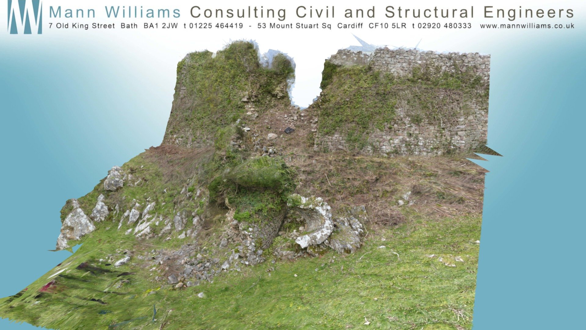 7500 - Penrice Castle - Collapsed Tower 2023 03 - 3D model by Mann ...