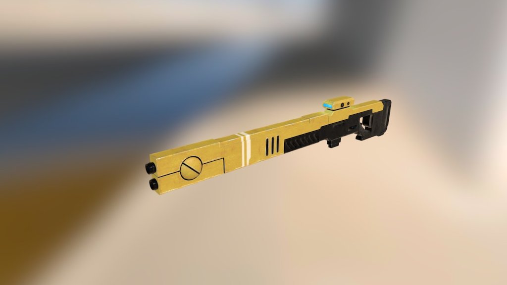 Pulse Rifle - 3D model by sunny (@sunnay) [0a62761] - Sketchfab