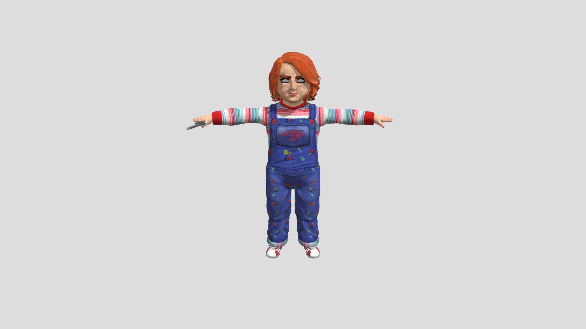 Chucky - 3D model by 3d moleds (@treylonpittman196) [0a6327c] - Sketchfab
