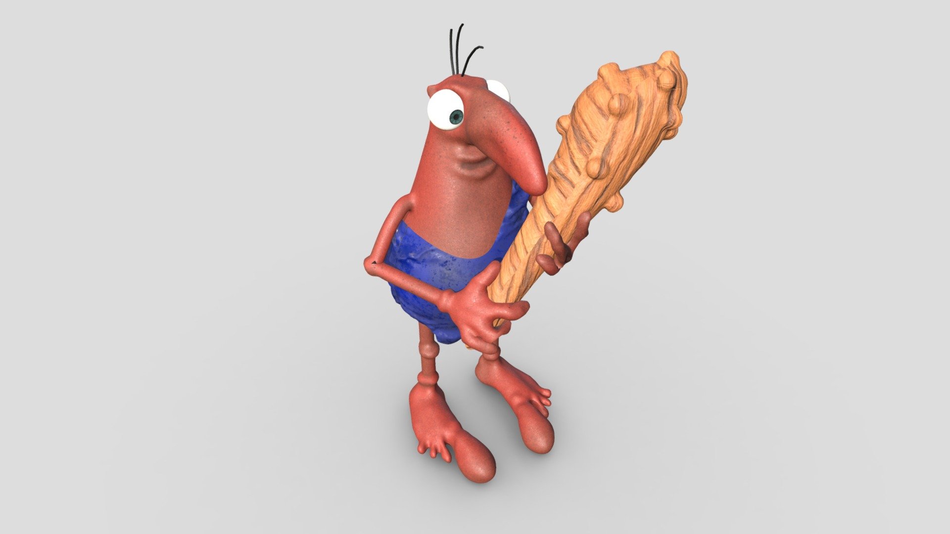 CAVEMAN - 3D model by Twonightscinema [0a65495] - Sketchfab