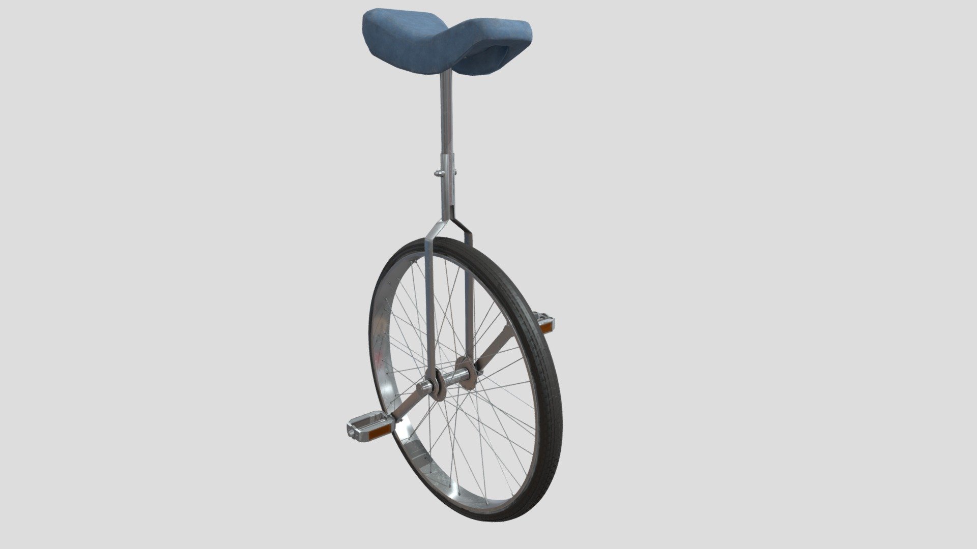Unicycle - 3D model by eminekaraaslan [0a655e8] - Sketchfab