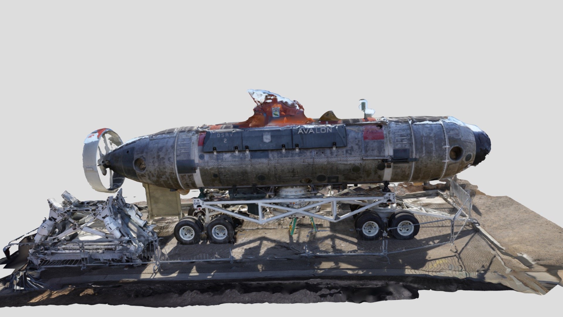 Avalon DSRV - 3D model by Brett Eldridge (@beldridg) [0a65f84] - Sketchfab