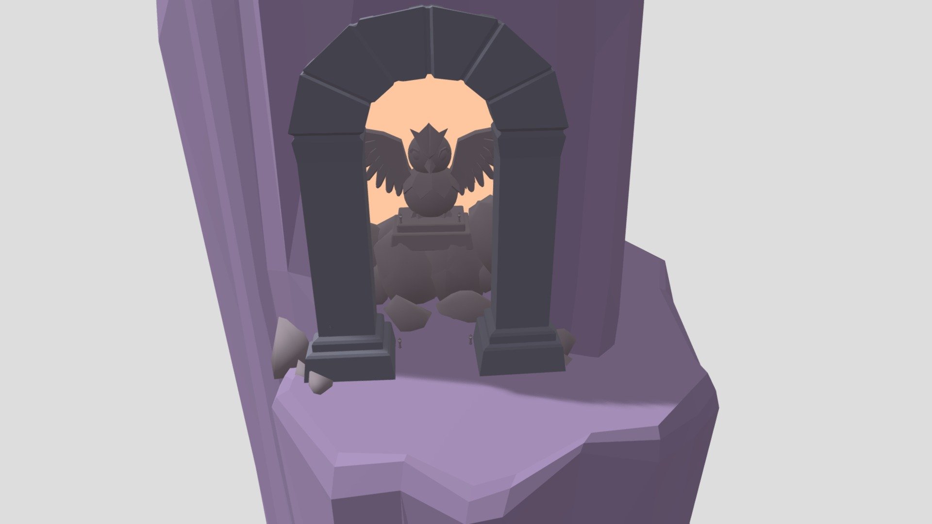 Avian Monastery - 3D model by nadii [0a66294] - Sketchfab