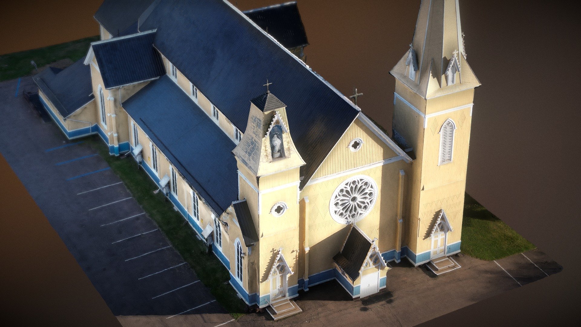Immaculate Conception Catholic Parish Church - Download Free 3D model ...