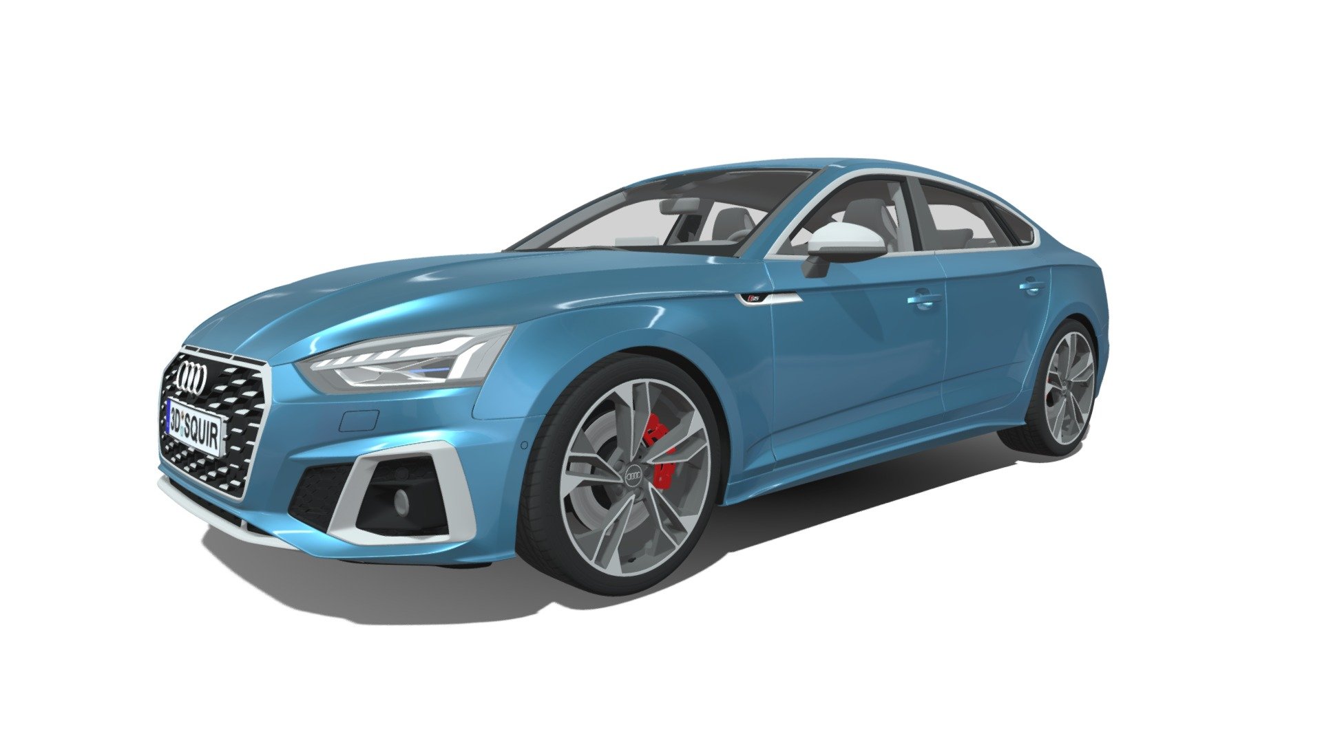 Audi S5 Sportback 2020 - Buy Royalty Free 3D model by SQUIR3D [0a66ec1 ...