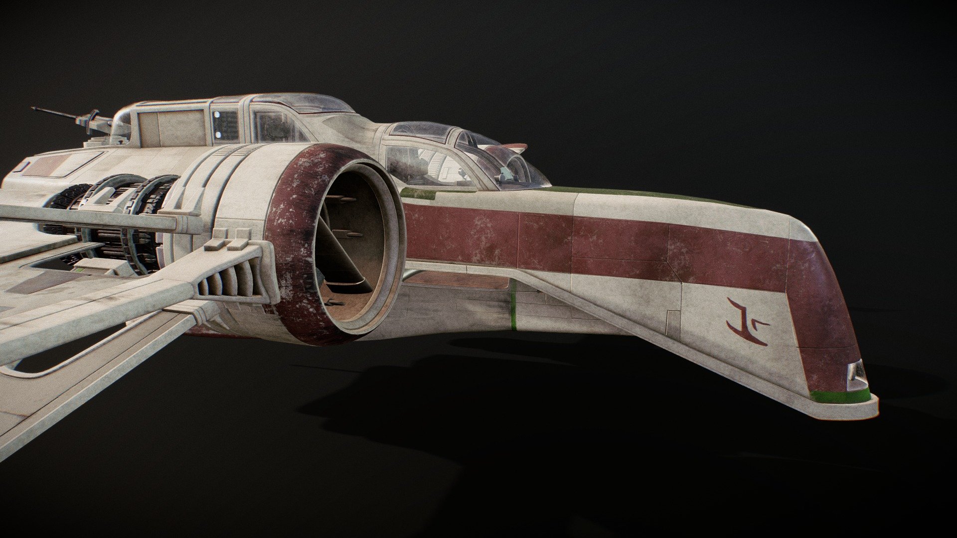 Star wars ARC-170 Starfighter - Buy Royalty Free 3D model by InterGalacticSupplyYard (@thomas ...